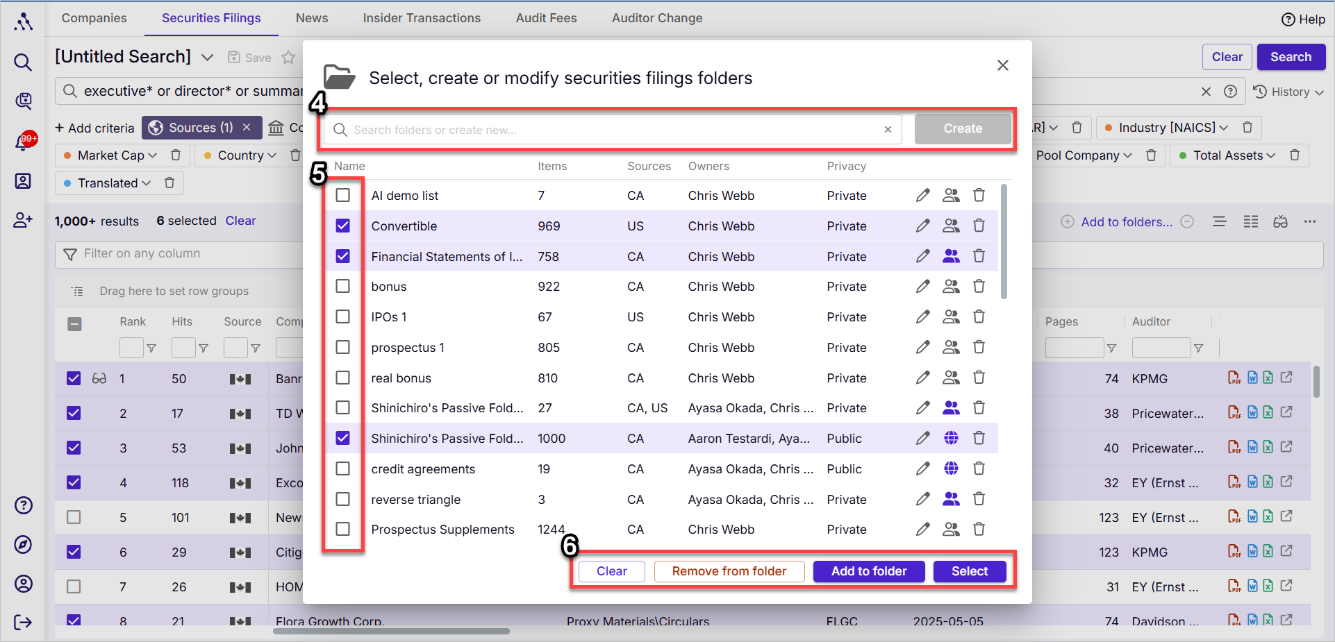 How to Create and Use Result Folders